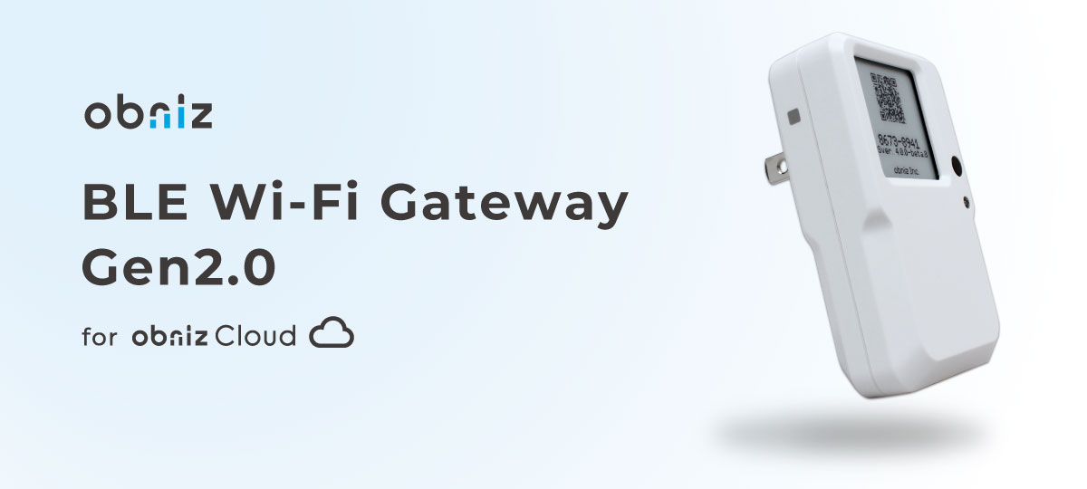 「obniz BLE/Wi-Fi Gateway Gen2.0」発売開始 - obniz公式ブログ